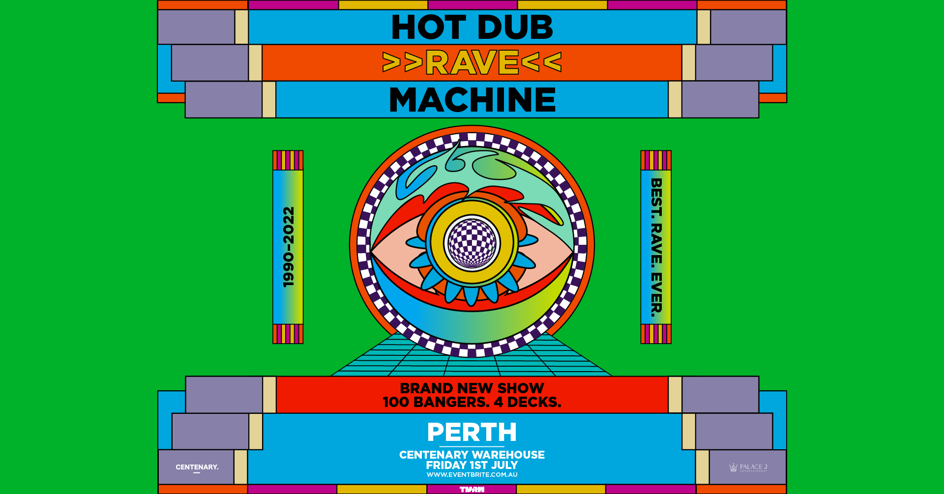 Hot Dub Rave Machine - Perth 2022 - Palace J Entertainment Western ...