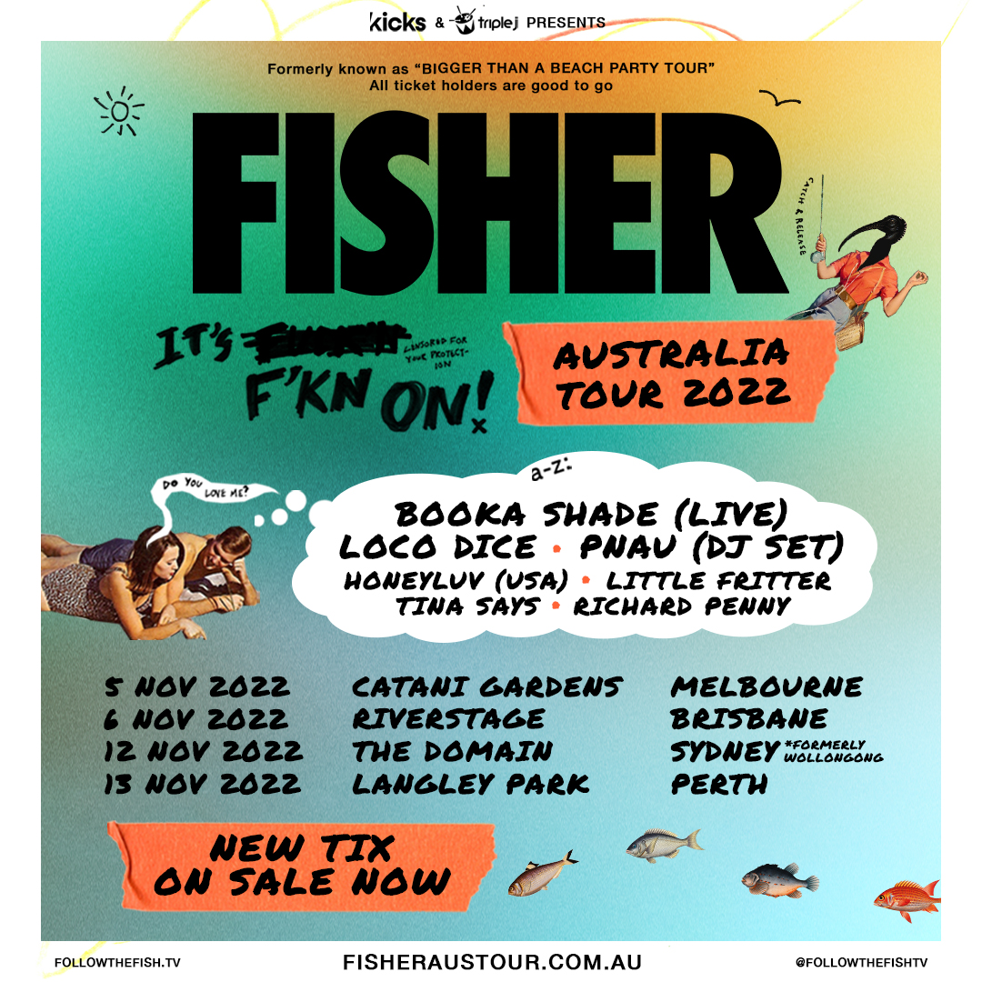Fisher Australia Tour - Palace J Entertainment Western Australia