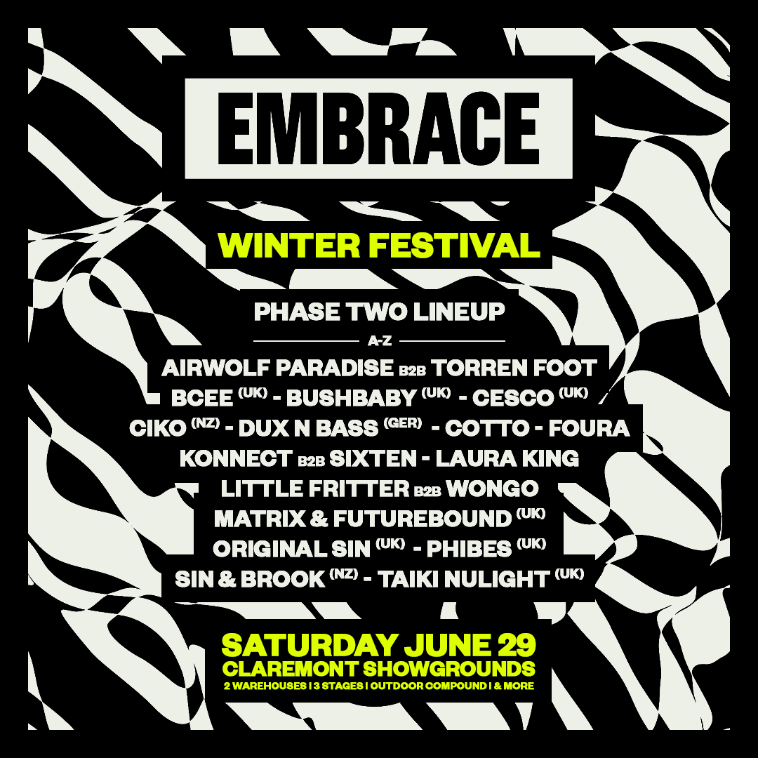 Embrace Festival - Palace J Entertainment Western Australia