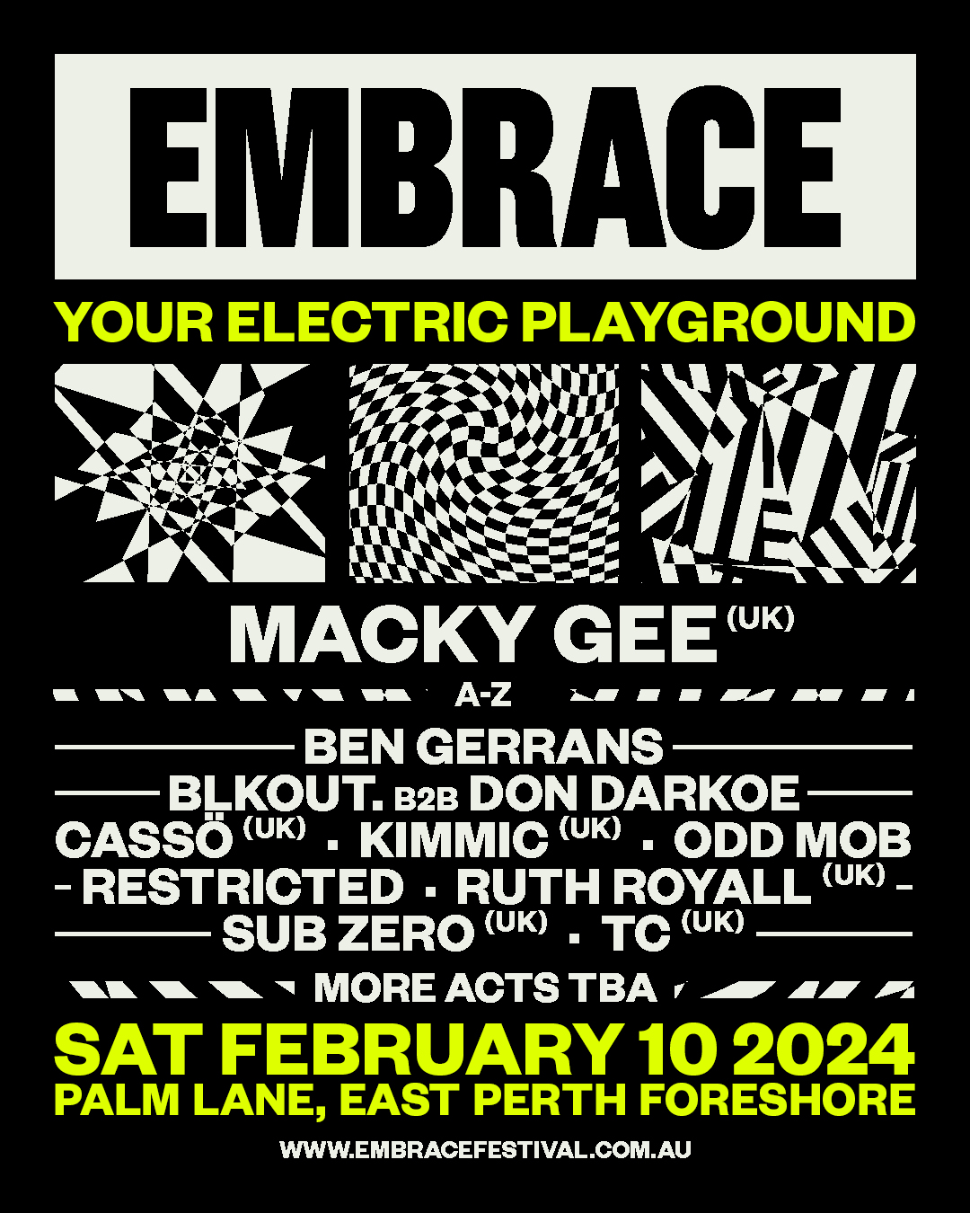Embrace Festival - Palace J Entertainment Western Australia