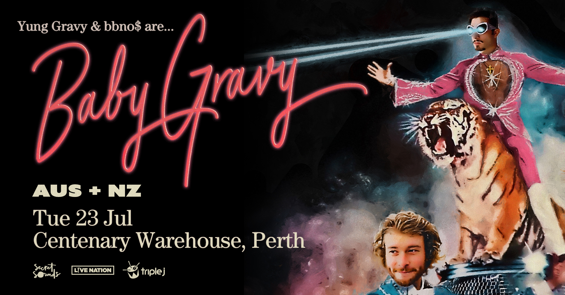 Baby Gravy Aus & NZ Tour 2024 | PER - Palace J Entertainment Western Australia